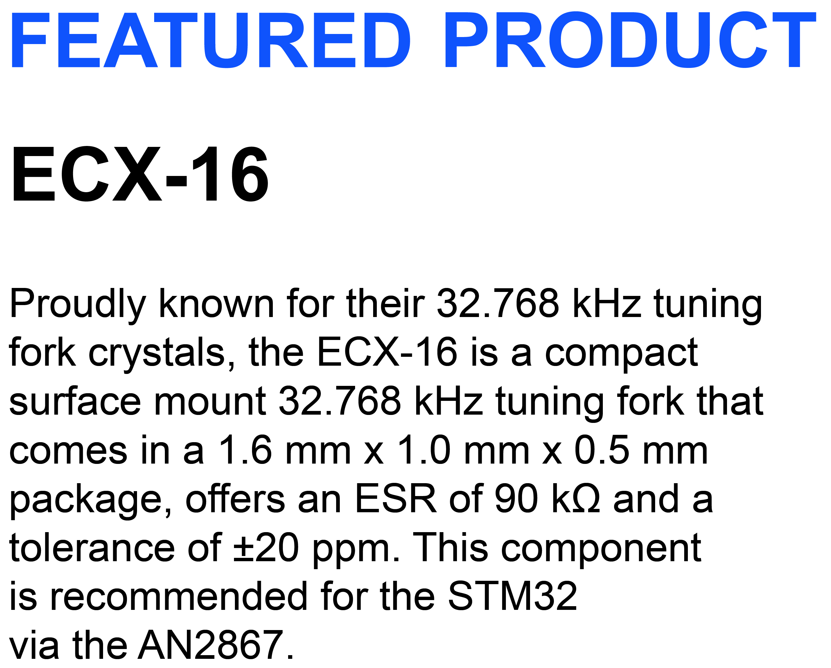 Check Out Popular SMD Crystals at ECS Inc.!